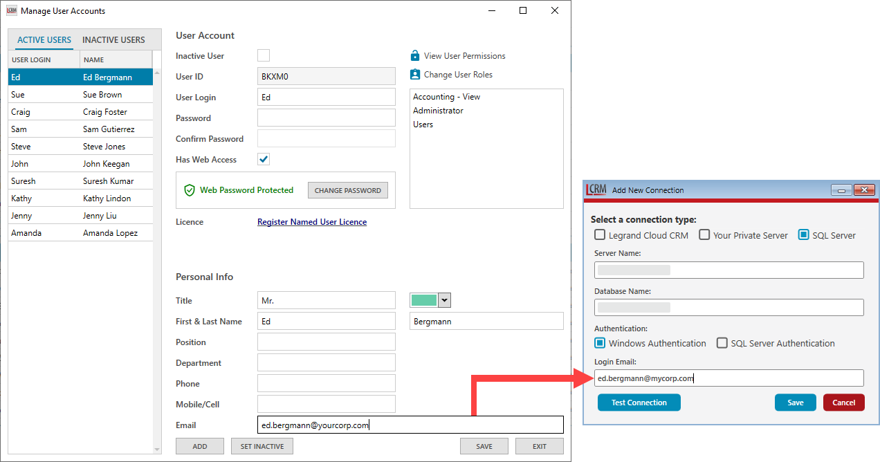 How to set up the Legrand CRM Outlook Add-in – Legrand CRM Knowledge Base
